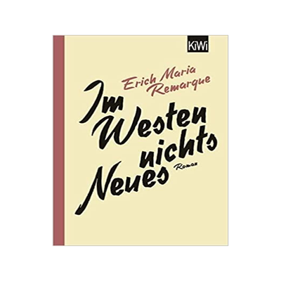 德文原版西线无战事雷马克