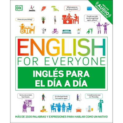 预订 适合所有人的英语 Ingles para el dia a dia（日常英语西班牙语版） DK English for Everyone DK Everyone系列 外语学习 -