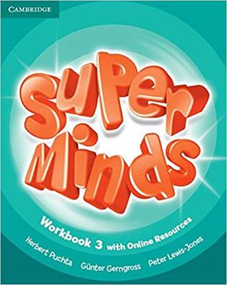 【预售】Super Minds Level 3 Workbook with Online Resources