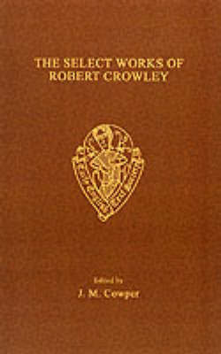 【预订】The Select Works of Robert Crowley