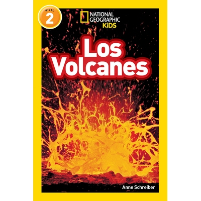 预订 国家地理分级读物：洛斯火山 (L2) 英文读物 英文分级 国家地理儿童读物 西班牙文 National Geographic Readers: Los Volcan