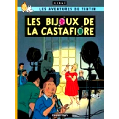 法语原版 丁丁历险记 绿宝石失窃案 精装大开本收藏纪念版 Les Aventures de Tintin Les bijoux de la Castafiore比利时经典漫画