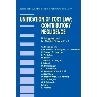预订 Unification of Tort Law: Contributory Negligence 侵权法的统一：共同过失: 9789041122209