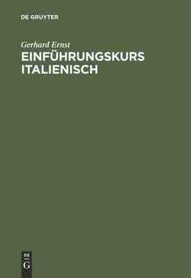 【预订】Einführungskurs Italienisch 9783484500525