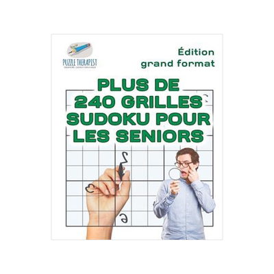 [预订]Plus de 240 Grilles Sudoku Pour Les Seniors - Edition Grand Format 9781541944534
