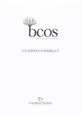 【预订】BCoS Cognitive Screen