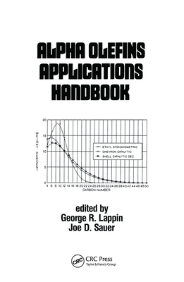 【预订】Alpha Olefins Applications Handbook