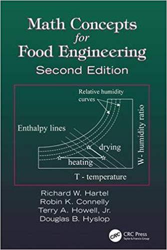 【预售】Math Concepts for Food Engineering, Second Edition_虎窝淘