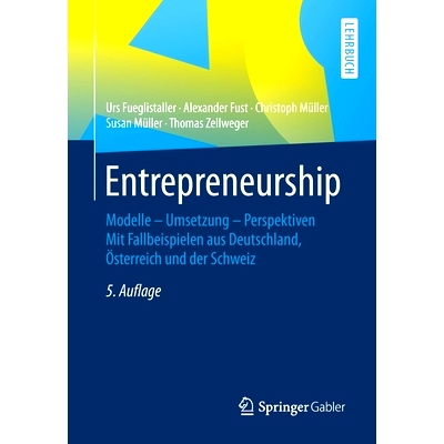 预订 Fueglistaller et al., Entrepreneurship 5.Aufl. Fueglistaller 等人，《创业》第 5 版。: 9783658267995