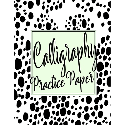 预订 Calligraphy Practice Sheets: Workbook of Slanted Grid Calligraphy Paper Modern Calligraphy Handwriting for Beginner