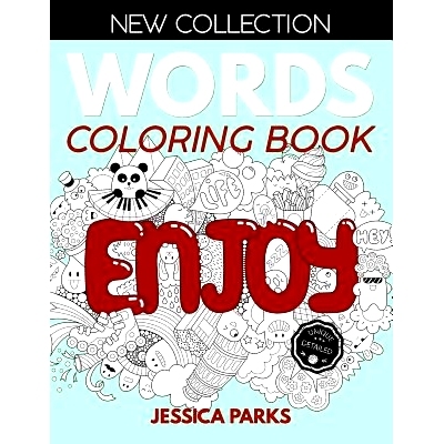 预订 Words Coloring Book: Stress Relieving Motivational Word Designs For Anger Release, Adult Relaxation And Meditation: