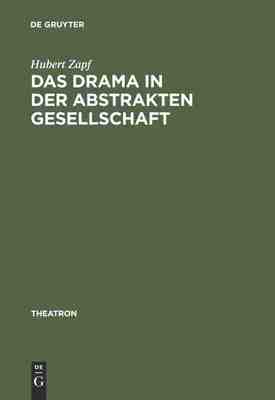 【预订】Das Drama in der abstrakten Gesellschaft 9783484660021