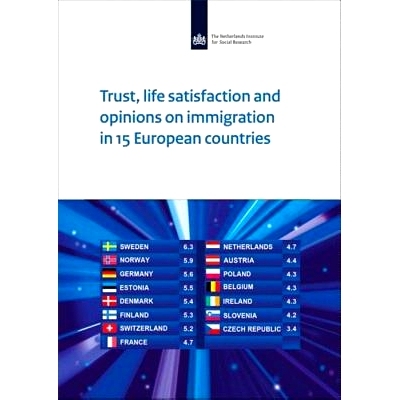 预订 Trust, Life Satisfaction and Opinions on Immigration in 15 European Countries 十五个欧洲国家的信任、生活满意度与移