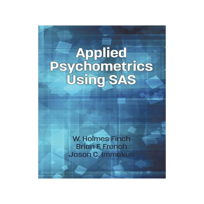 [预订]Applied Psychometrics Using SAS (Hc) 9781623966959