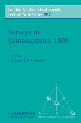 【预订】Surveys in Combinatorics, 1999