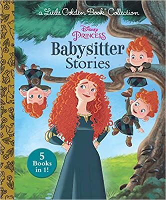 【预售】Disney Princess Babysitter Stories (...