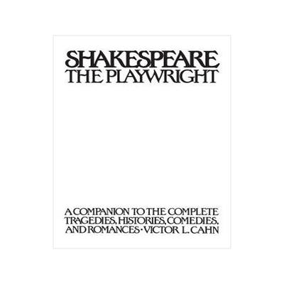 [预订]Shakespeare the Playwright 9780313274930