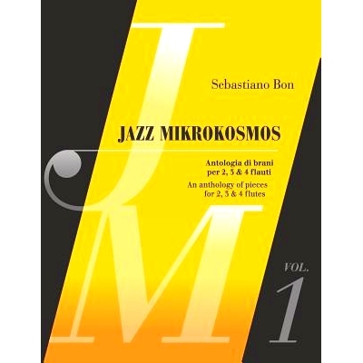 预订 Jazz Mikrokosmos Vol. 1: An Anthology of Pieces for 2, 3 & 4 Flutes - Antologia Di Brani Per 2, 3 & 4 Flauti: 97817
