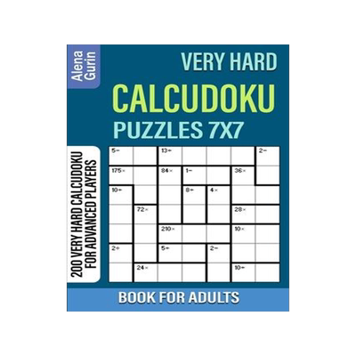 [预订]Very Hard Calcudoku Puzzles 7x7 Book for Adults: 200 Very Hard Calcudoku For Advanced Players 9798704192114