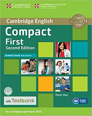 【预售】Compact First Student’s Book with Answers with Testbank [With CDROM]