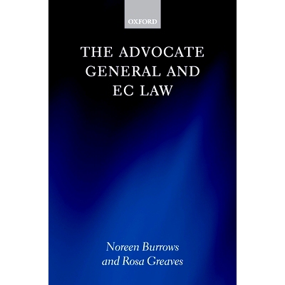 预订 The Advocate General and EC Law 法律总顾问与欧盟法律: 9780199299003