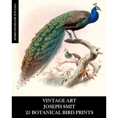 预订 Vintage Art: Joseph Smit: 25 Botanical Bird Prints: Ornithology Ephemera for Framing, Home Decor, Collage and Decou