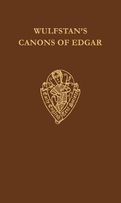 【预订】Wulfstan’s Canons of Edgar