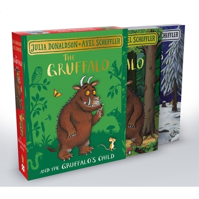 预订 The Gruffalo and the Gruffalo’s Child Board Book Gift Slipcase 《咕噜牛和咕噜牛的孩子》精装绘本礼品套: 97810350508