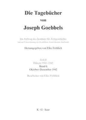 【预订】Oktober - Dezember 1942 9783598221378