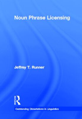 【预订】Noun Phrase Licensing