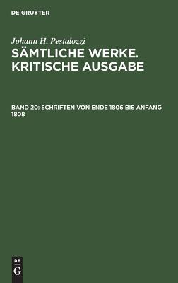 【预订】Schriften von Ende 1806 bis Anfang 1808 9783110034530