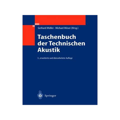 预订 Taschenbuch der Technischen Akustik