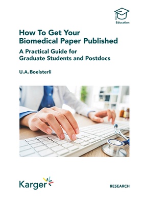 现货 【】How To Get Your Biomedical Paper Published 9783318067682