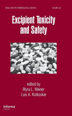 【预订】Excipient Toxicity and Safety
