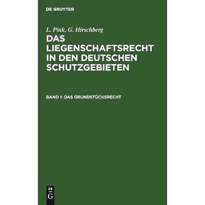预订 Das Grundstücksrecht: 9783111285856