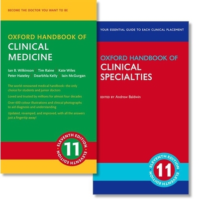 预订 Oxford Handbook of Clinical Medicine and Oxford Handbook of Clinical Specialties: 9780198955771