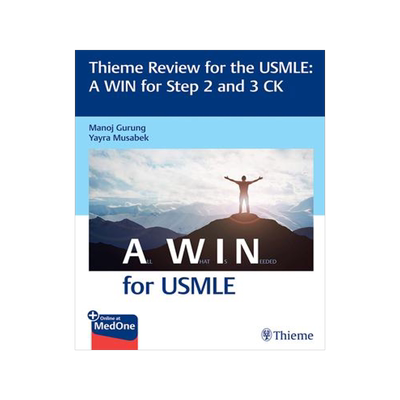 [预订]Thieme Review for the USMLE®: A WIN for Step 2 and 3 CK 9781626239258