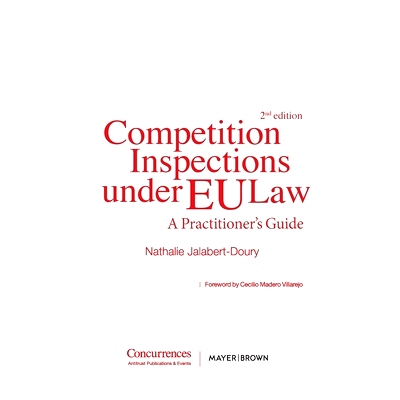 预订 Competition Inspections under EU Law - 2nd ed.: A Practitioner’s Guide: 9781954750906