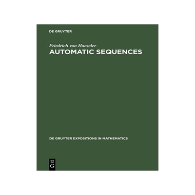 [预订]Automatic Sequences 9783110156294