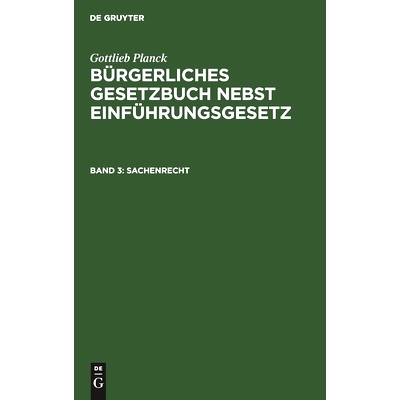 预订 Sachenrecht: 9783112364253