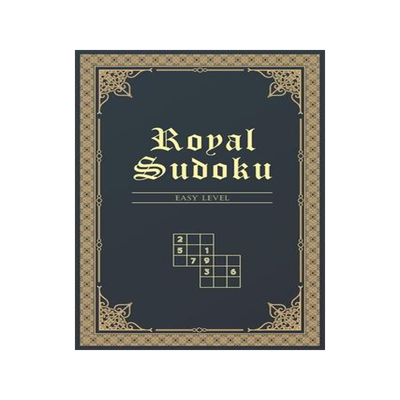 [预订]Royal Sudoku - Easy Level: sudoku puzzle book easy difficulty with answers 9798711222217