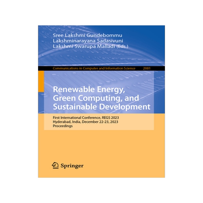 预订 Renewable Energy, Green Computing, and Sustainable Development