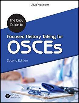 【预售】The Easy Guide to Focused History Taking for OSCEs, Second Edition