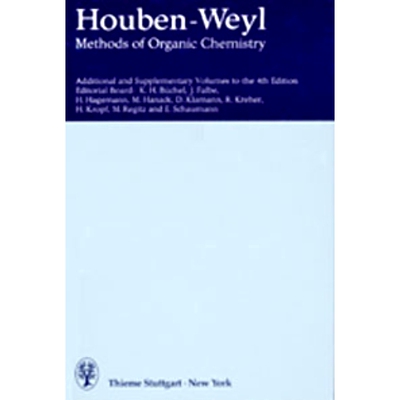 预订 Houben-Weyl Methods of Organic Chemistry Vol. E 17a, 4th Edition Supplement: Carbocyclic Three-Membered Ring Compou