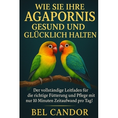 预订 Wie Sie Ihre Agapornis Gesund Und Glücklich Halten: Der vollständige Leitfaden für die richtige Fütterung und P