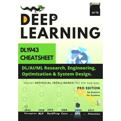 预订 Deep Learning: DL1943 Cheatsheet: DL/AI/ML Research, Engineering, Optimization & System Design: 9798310930803