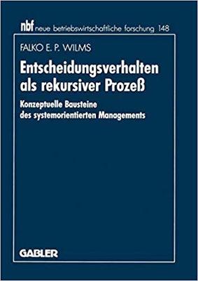 【预订】Entscheidungsverhalten als rekursiver Prozeß 9783409131902