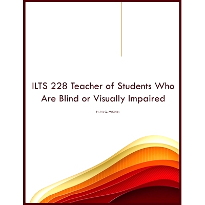 预订 ILTS 228 Teacher of Students Who Are Blind or Visually Impaired: 9781088077825