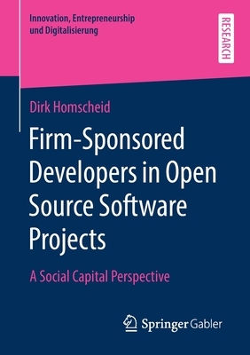 【预订】Firm-Sponsored Developers in Open Source Software Projects
