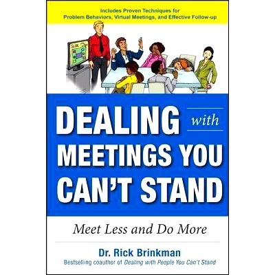 预订 Dealing with Meetings You Can’t Stand: Meet Less and Do More: 9781259863073